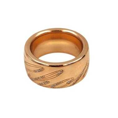 Bague Chopard Or Rose 18 Ct